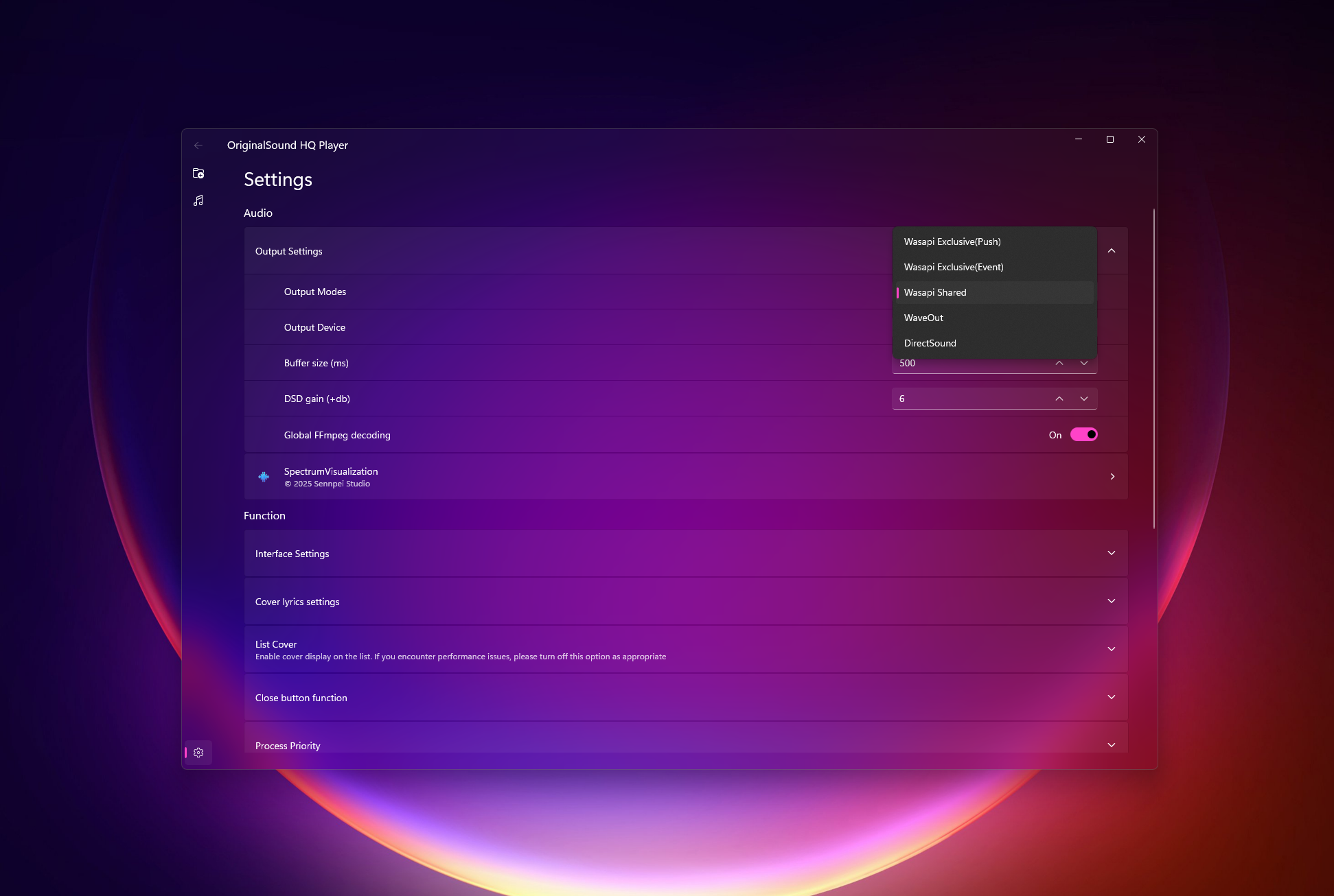 OriginalSound HQ Player